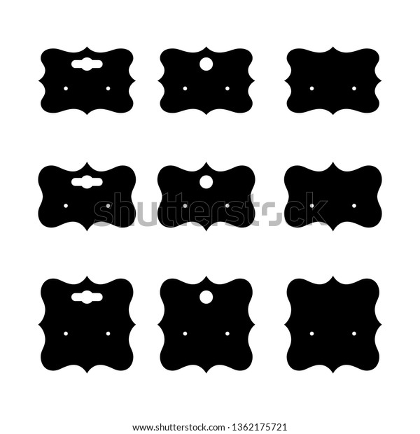 3,804 Jewelry Tag Templates Stock Vectors, Images & Vector Art ...