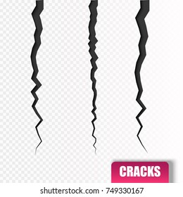 Earth Crack Isolated On Transparent Background Stock Vector (Royalty ...
