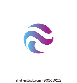 Earth E Letter Logo Design Concept Stock Vector (Royalty Free ...