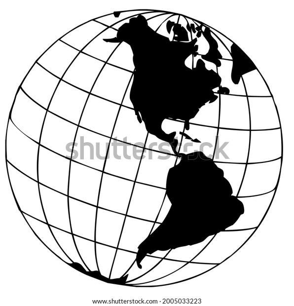 Earth Globe Atlas Map World World Stock Vector (Royalty Free ...