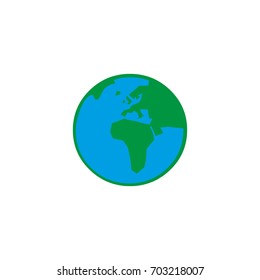 Earth Symbol Stock Vector (Royalty Free) 703218007 | Shutterstock