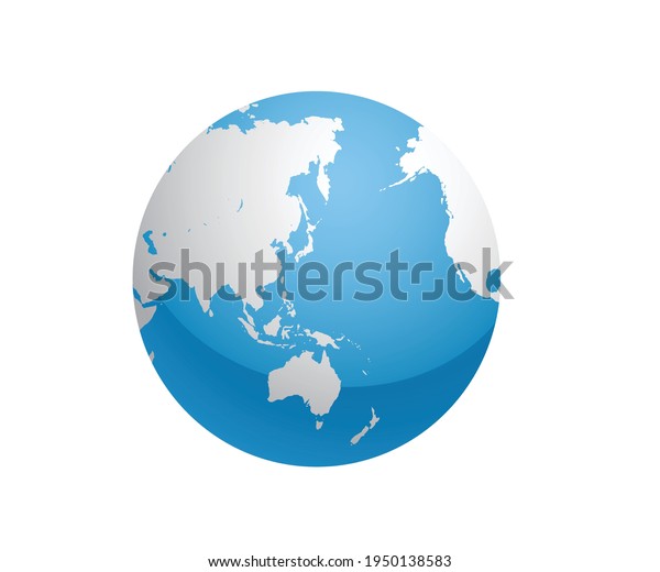 Earth Vector Logo Design Earth Icon Stock Vector (Royalty Free ...