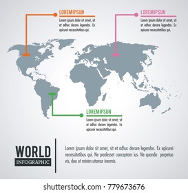 Earth World Infographic Stock Vector (Royalty Free) 779673676 ...