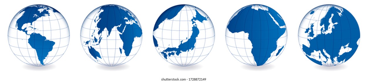 Earth World Map Circle Icon: เวกเตอร์สต็อก (ปลอดค่าลิขสิทธิ์ ...