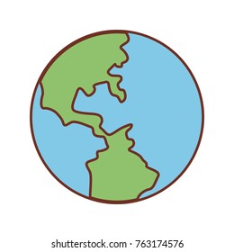 Earth World Symbol Stock Vector (Royalty Free) 763174576 | Shutterstock