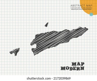 East Timor Map Vector Black Silhouette Stock Vector (Royalty Free ...