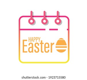 1,421 April Easter Calendar Stock Vectors, Images & Vector Art ...