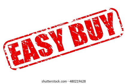 Easy Buy Red Stamp Text On Stock Vector (Royalty Free) 480219628 ...