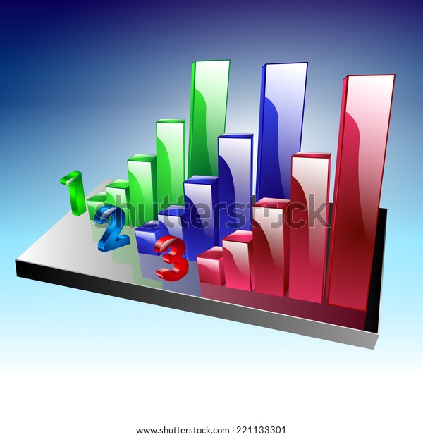 Easy Edit Vector Illustration Graph Stock Vector (Royalty Free ...