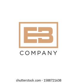 Eb Logo Modern Design Icon Stock Vector (Royalty Free) 1588721638 ...
