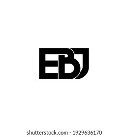 Ebj Letter Original Monogram Logo Design Stock Vector (Royalty Free ...