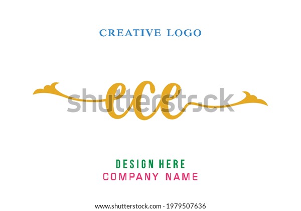Ece Lettering Logo Simple Easy Understand Stock Vector (Royalty Free ...