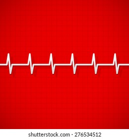 Ecg Ekg Lines Vector Stock Vector (Royalty Free) 276534512 | Shutterstock