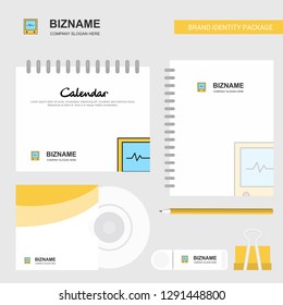 Ecg Logo Calendar Template Cd Cover Stock Vector (Royalty Free ...