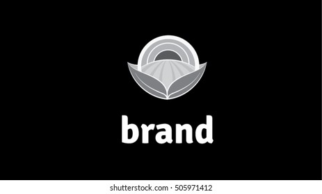 Vektor Stok Organic Bio Production Vector Logo Template (Tanpa Royalti ...