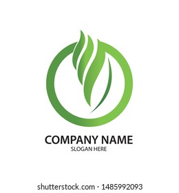 Eco Business Logo Vector Image Stock Vector (Royalty Free) 1485992093 ...