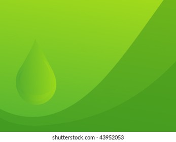 Eco Friendly Background Water Drop Stock Vector (Royalty Free) 43952053 ...