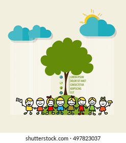 990 Save the trees kids cartoon Images, Stock Photos & Vectors ...