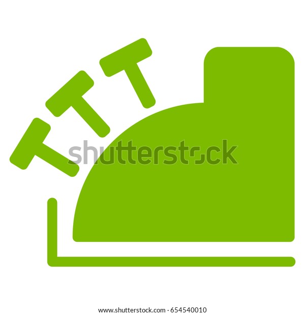 Eco Green Cash Register Interface Toolbar Stock Vector (Royalty Free ...