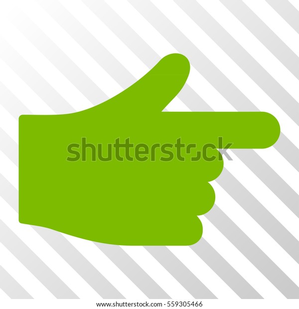 Eco Green Index Hand Interface Toolbar Stock Vector (Royalty Free ...