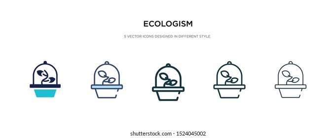 Ecologism Icon Different Style Vector Illustration Stock Vector (Royalty Free) 1524045002 ...