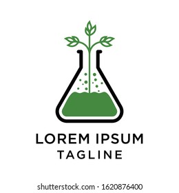 Ecology Lab Logo Design Template Vector Stock Vector (Royalty Free ...