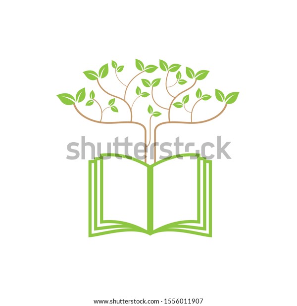 Ecology Learning Symbol On White Background Stock Vector (Royalty Free ...