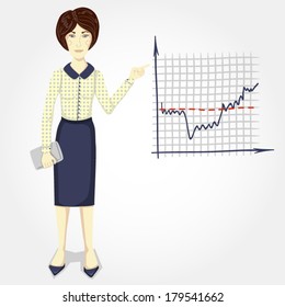 Economist Chart Stock Vector (Royalty Free) 179541662 | Shutterstock