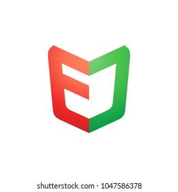 Ecs Letter Logo Simple Powerful Stock Vector (Royalty Free) 1047586378 ...