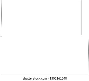 Eddy County Map New Mexico State Stock Vector (Royalty Free) 1502161340 ...