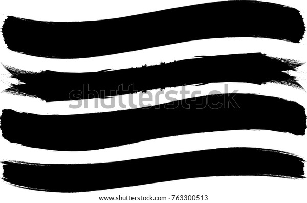 Edges Vector Set Design Elements Curved Stock Vector (Royalty Free ...