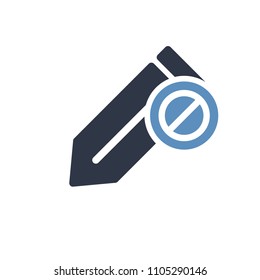 Edit Icon Tools Utensils Icon Not Stock Vector (Royalty Free ...