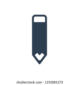Edit Pencil Icon Stock Vector (Royalty Free) 1192081573 | Shutterstock