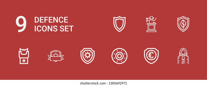 Editable 9 Target Icons Web Mobile Stock Vector (Royalty Free ...