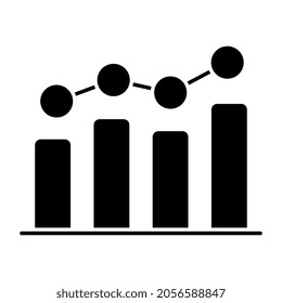 Editable Design Icon Polyline Chart Stock Vector (Royalty Free ...