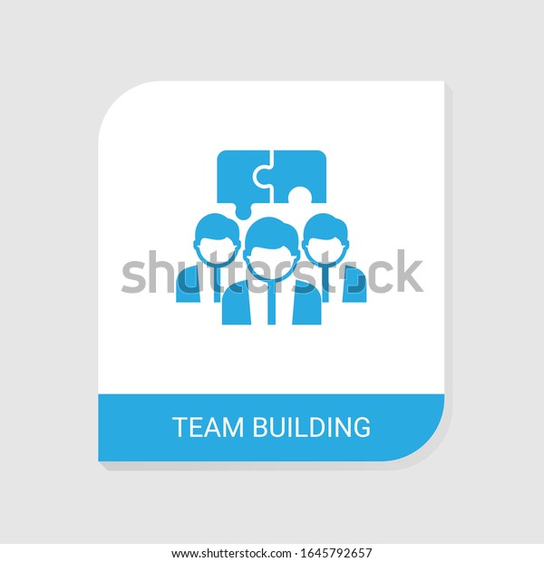 Editable Filled Team Building Icon Entrepreneurship Stock Vector ...