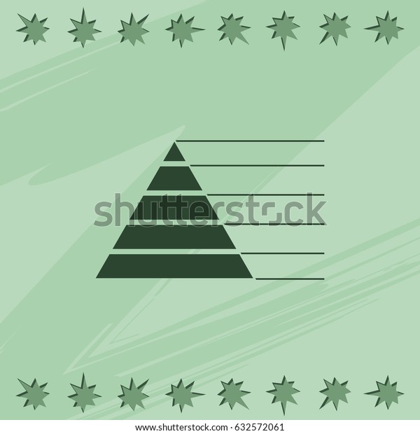 Editable Infographic Template Stacked Pyramid Chart Stock Vector ...