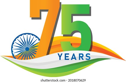 Editable Logo Vectors 75th Independence Day 库存矢量图（免版税）2018070629 ...