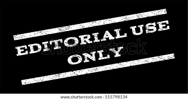 Editorial Use Only Watermark Stamp Text Stock Vector (Royalty Free ...