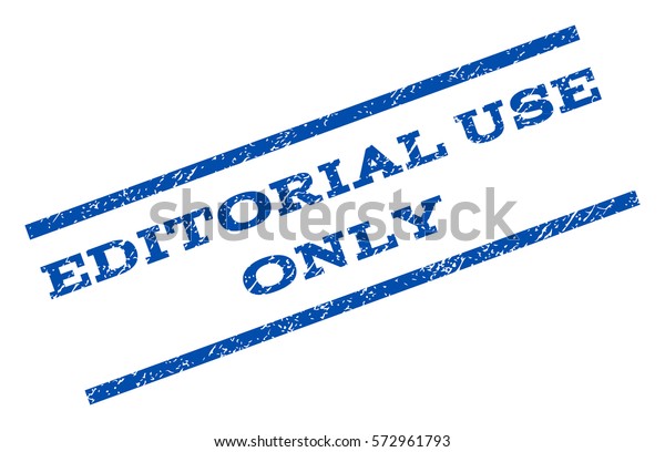 Editorial Use Only Watermark Stamp Text Stock Vector (Royalty Free ...