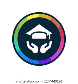 Education App Icon Stock Vector (Royalty Free) 1188275158 | Shutterstock