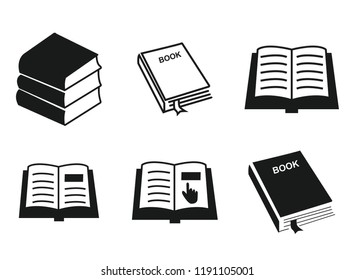 Education Book Icon Set Stock Vector (Royalty Free) 1191105001 ...