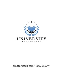 Education Creative Design University Logo Stock Vector (Royalty Free ...