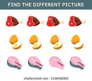 5,293 Spot the difference food Images, Stock Photos & Vectors ...
