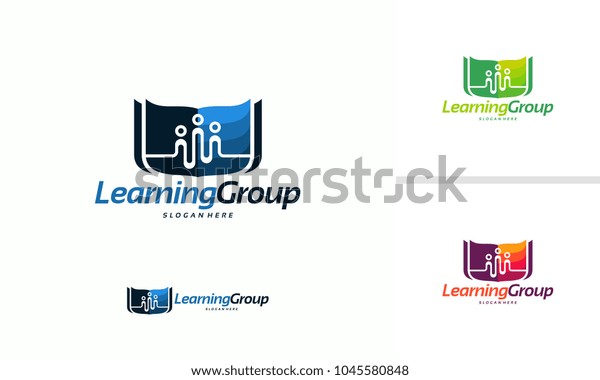 Education Group Logo Designs Concept Vector Stock Vector (Royalty Free ...