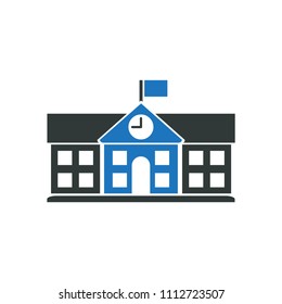 Education High School Icon Stock Vector (Royalty Free) 1112723507 ...