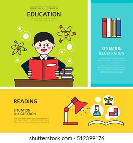 Education Illustration Stock Vector (Royalty Free) 512399176 | Shutterstock