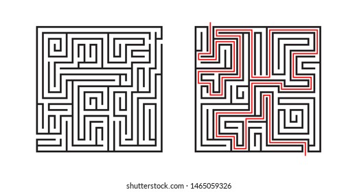 Maze Hard Design Puzzle Specify Input Stock Vector (Royalty Free ... Maze Hard Design Puzzle Specify Input Stock Vector (Royalty Free ...