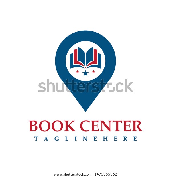 Education Logo Book Center Logo Stock Vector (Royalty Free) 1475355362 ...