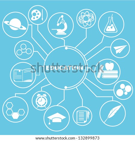 Education Network Education Info Graphics Stock Vector (Royalty Free ...